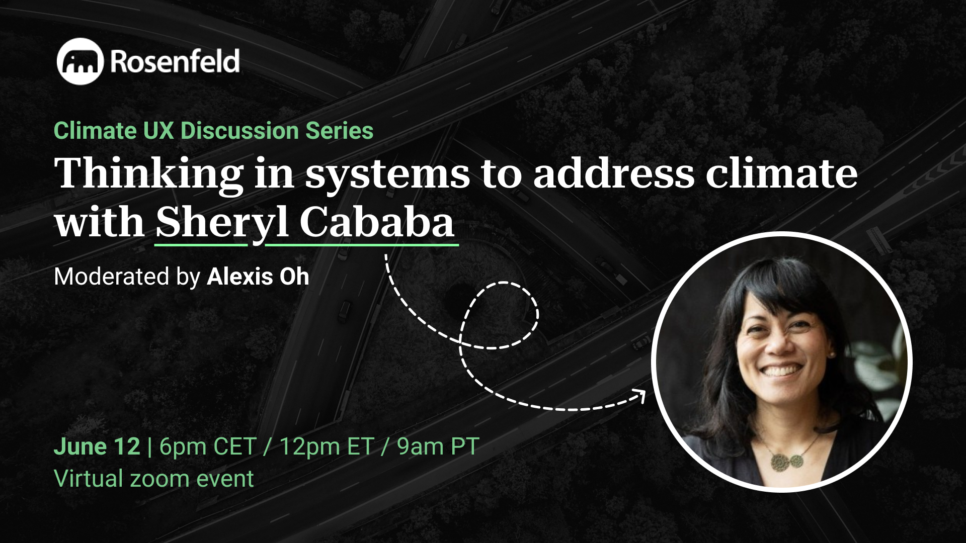 Thinking in systems to address climate with Sheryl Cababa (Videoconference) | Rosenfeld Media
